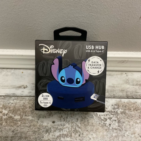 Disney | Computers, Laptops & Parts | Nwt Stitch Usb Hub | Poshmark